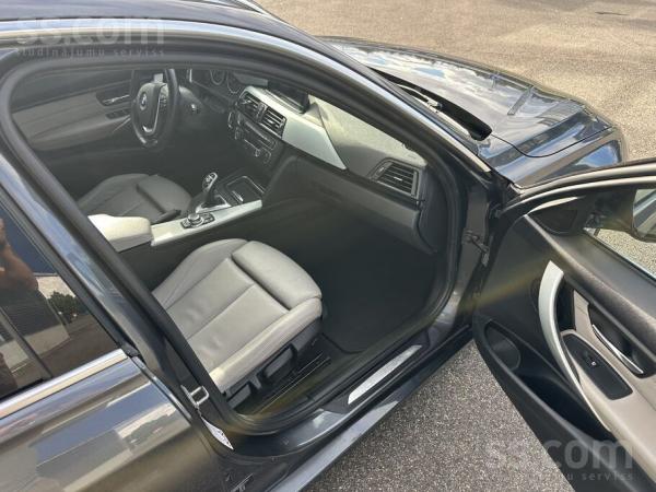 Grey BMW 320 2013 in Riga, with an engine capacity of 2.00 L and mileage of 277 thousand km for 8890 €, photo 10 on AUTOMOTO.COM.LV
