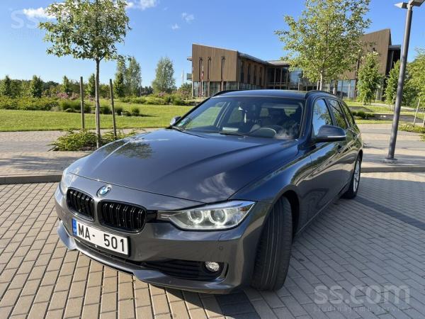 Grey BMW 320 2013 in Jelgava, with an engine capacity of 2.00 L and mileage of 228 thousand km for 9600 €, photo 7 on AUTOMOTO.COM.LV