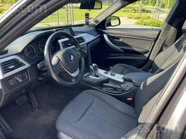 Grey BMW 320 2013 in Jelgava, with an engine capacity of 2.00 L and mileage of 228 thousand km for 9600 €, photo 9 on AUTOMOTO.COM.LV