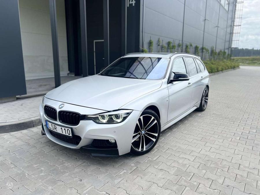 Grey BMW 320 2013 in Vilnius, with an engine capacity of 2.00 L and mileage of 397 thousand km for 7999 €, photo 1 on AUTOMOTO.COM.LV