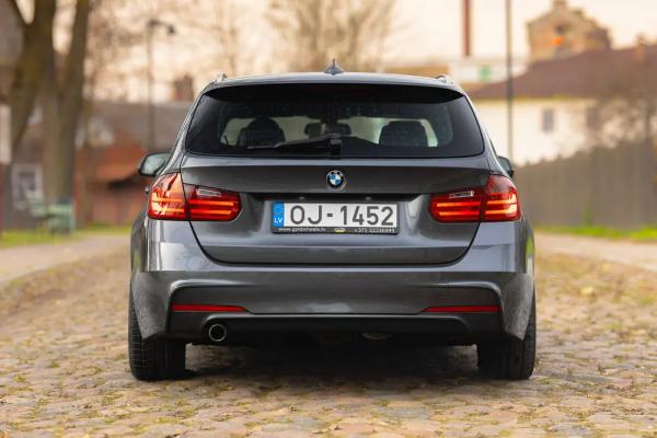 Grey BMW 320 2013 in Jelgava, with an engine capacity of 2.00 L and mileage of 273 thousand km for 9900 €, photo 6 on AUTOMOTO.COM.LV