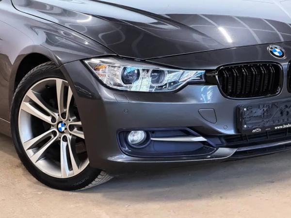 Grey BMW 320 2013 in Jurmala, with an engine capacity of 2.00 L and mileage of 320 thousand km for 8990 €, photo 7 on AUTOMOTO.COM.LV