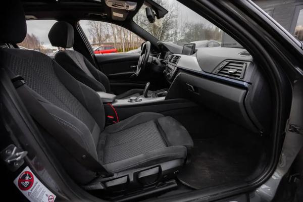 Grey BMW 320 2013 in Jelgava, with an engine capacity of 2.00 L and mileage of 280 thousand km for 11500 €, photo 9 on AUTOMOTO.COM.LV