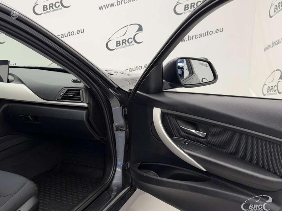 Grey BMW 320 2013 in Vilnius, with an engine capacity of 2.00 L and mileage of 217 thousand km for 10000 €, photo 10 on AUTOMOTO.COM.LV