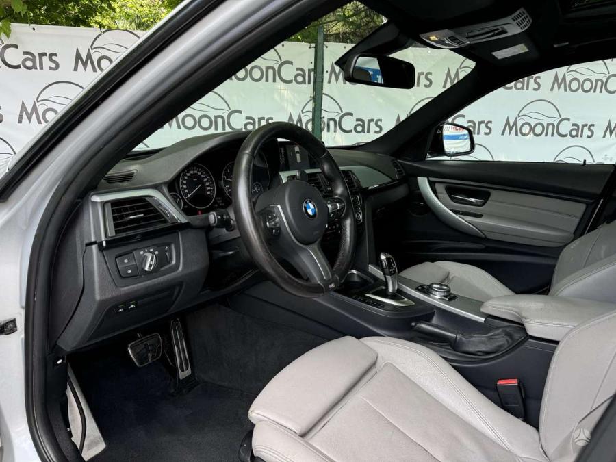 Grey BMW 320 2013 in Vilnius, with an engine capacity of 2.00 L and mileage of 398 thousand km for 8500 €, photo 10 on AUTOMOTO.COM.LV