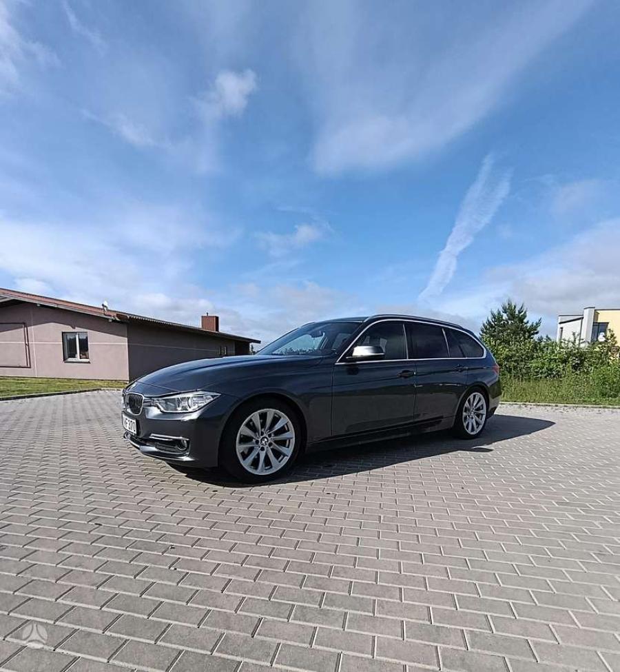 Pelēks BMW 320 2013 Viļņa, ar dzinēja tilpumu 2.00 L un nobraukumu 390 tūkst. km par 8300 €, foto 4 vietnē AUTOMOTO.COM.LV
