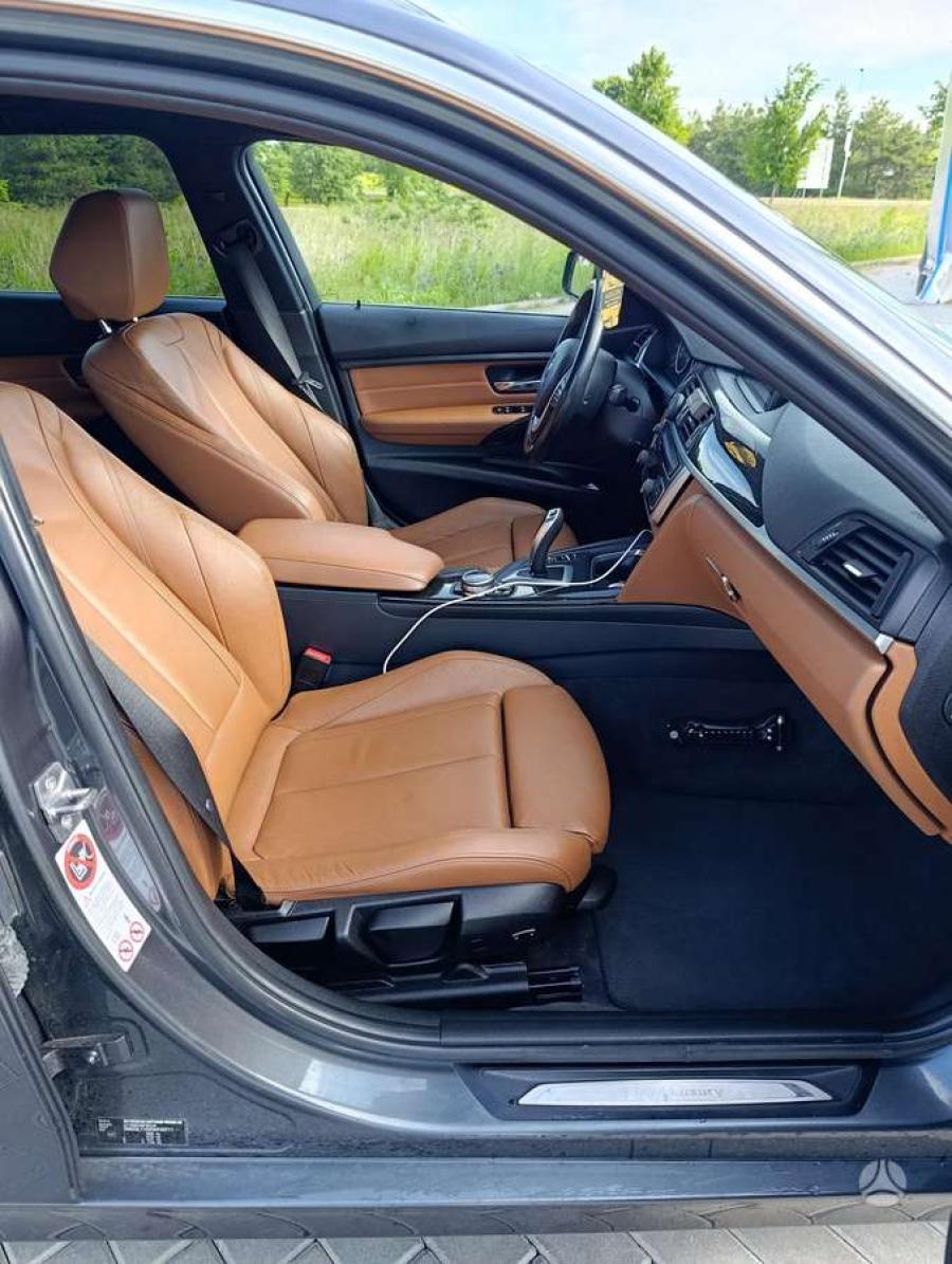 Pelēks BMW 320 2013 Viļņa, ar dzinēja tilpumu 2.00 L un nobraukumu 390 tūkst. km par 8300 €, foto 13 vietnē AUTOMOTO.COM.LV