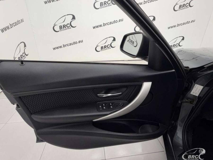Grey BMW 320 2013 in Vilnius, with an engine capacity of 2.00 L and mileage of 217 thousand km for 7900 €, photo 21 on AUTOMOTO.COM.LV
