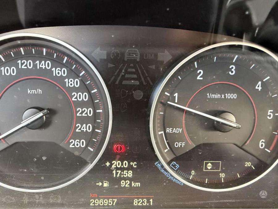 Pelēks BMW 320 2013 Utena, ar dzinēja tilpumu 2.00 L un nobraukumu 295 tūkst. km par 5999 €, foto 9 vietnē AUTOMOTO.COM.LV