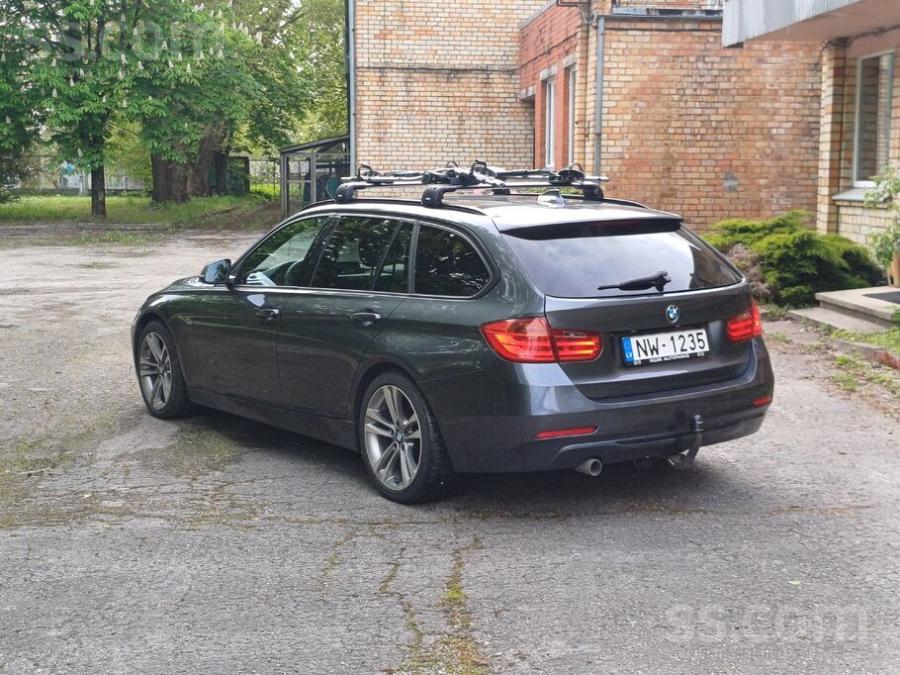 Grey BMW 320 2013 in Ogre, with an engine capacity of 2.00 L and mileage of 309 thousand km for 8250 €, photo 4 on AUTOMOTO.COM.LV