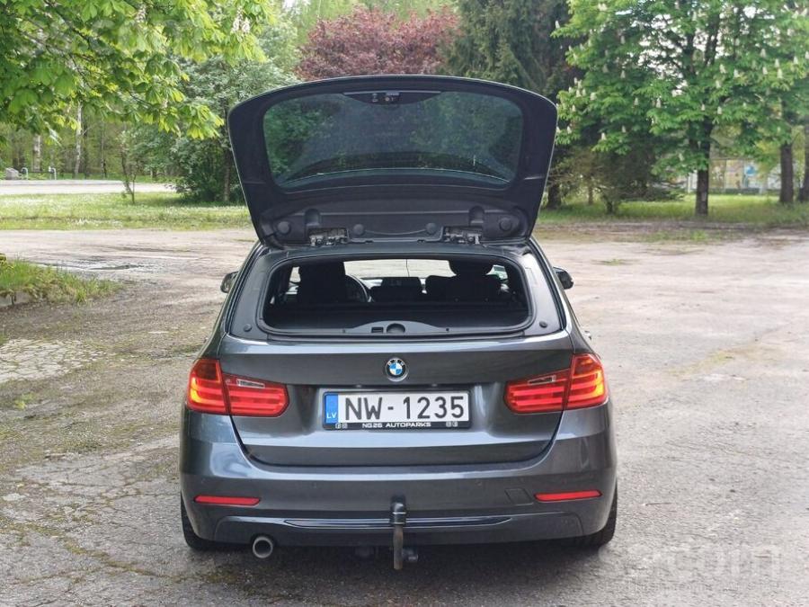 Grey BMW 320 2013 in Ogre, with an engine capacity of 2.00 L and mileage of 309 thousand km for 8250 €, photo 7 on AUTOMOTO.COM.LV