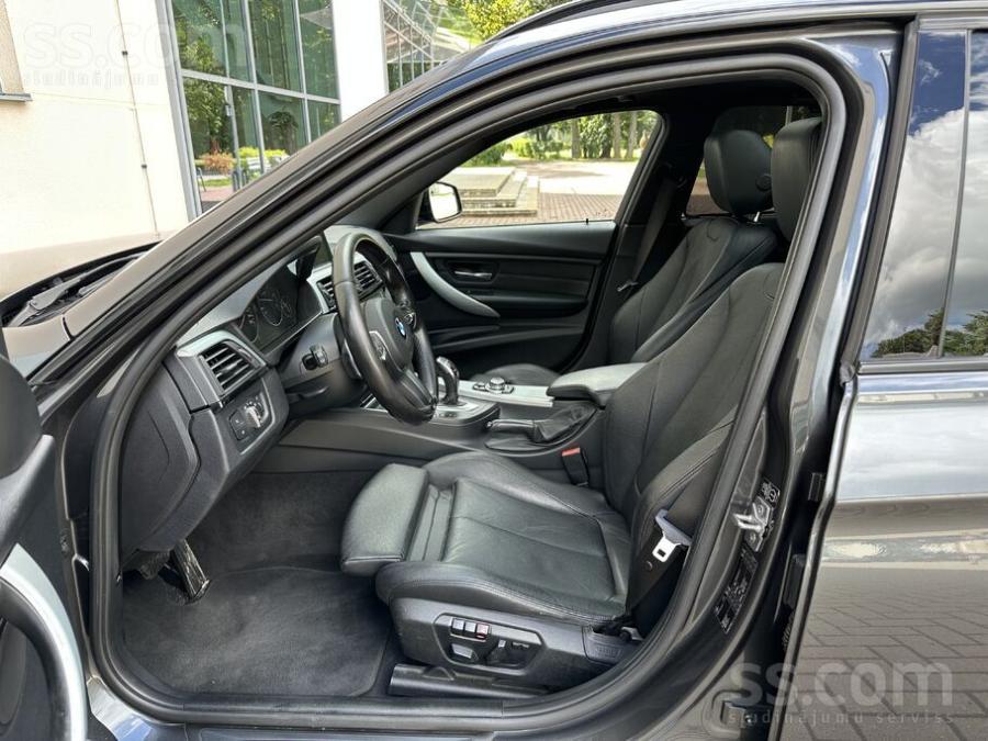 Grey BMW 320 2013 in Jelgava, with an engine capacity of 2.00 L and mileage of 297 thousand km for 11950 €, photo 15 on AUTOMOTO.COM.LV
