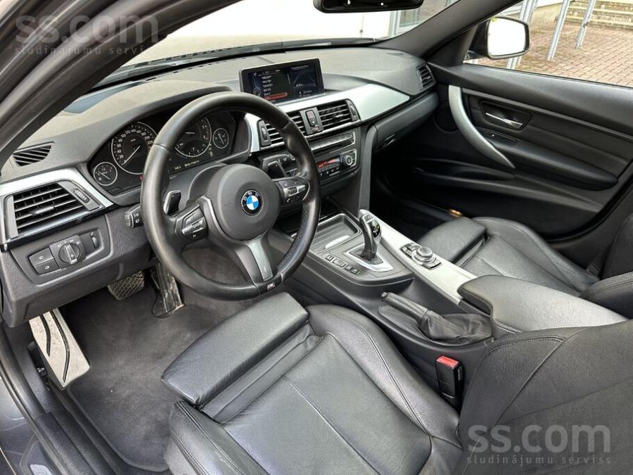 Grey BMW 320 2013 in Jelgava, with an engine capacity of 2.00 L and mileage of 297 thousand km for 11950 €, photo 16 on AUTOMOTO.COM.LV
