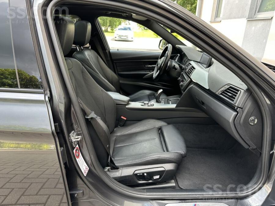 Grey BMW 320 2013 in Jelgava, with an engine capacity of 2.00 L and mileage of 297 thousand km for 11950 €, photo 19 on AUTOMOTO.COM.LV