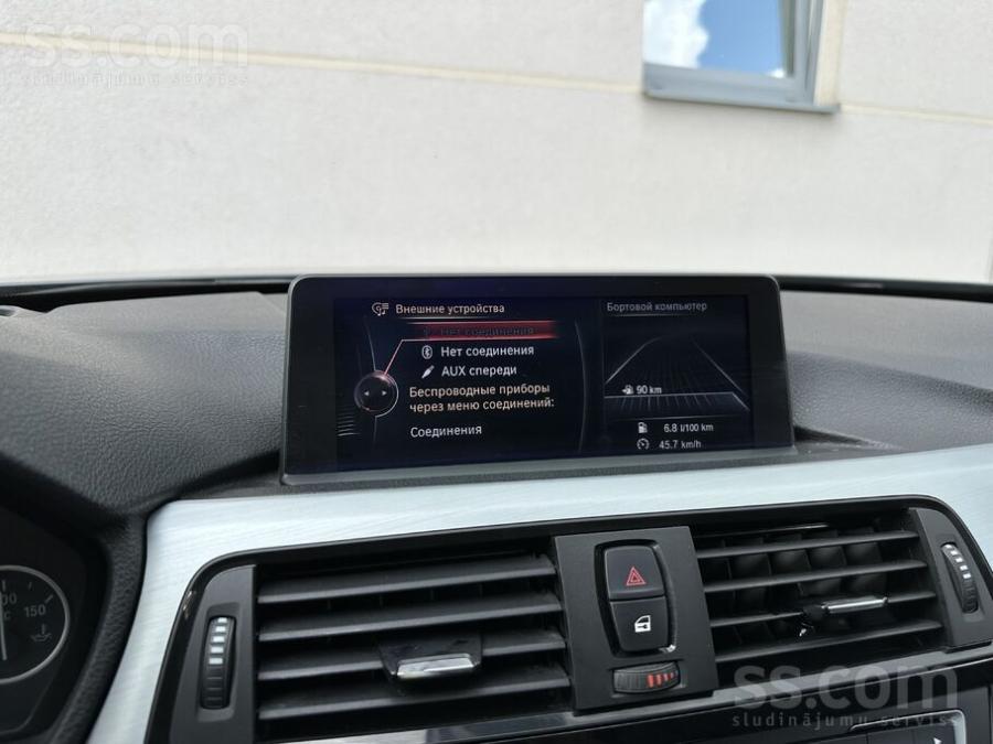 Grey BMW 320 2013 in Jelgava, with an engine capacity of 2.00 L and mileage of 297 thousand km for 11950 €, photo 23 on AUTOMOTO.COM.LV