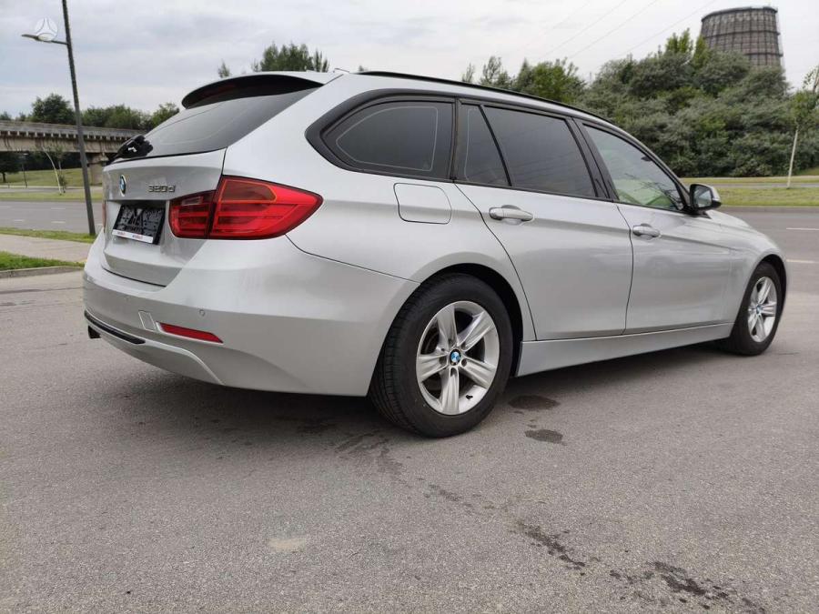 Pelēks BMW 320 2013 Kauņa, ar dzinēja tilpumu 2.00 L un nobraukumu 320 tūkst. km par 7500 €, foto 5 vietnē AUTOMOTO.COM.LV
