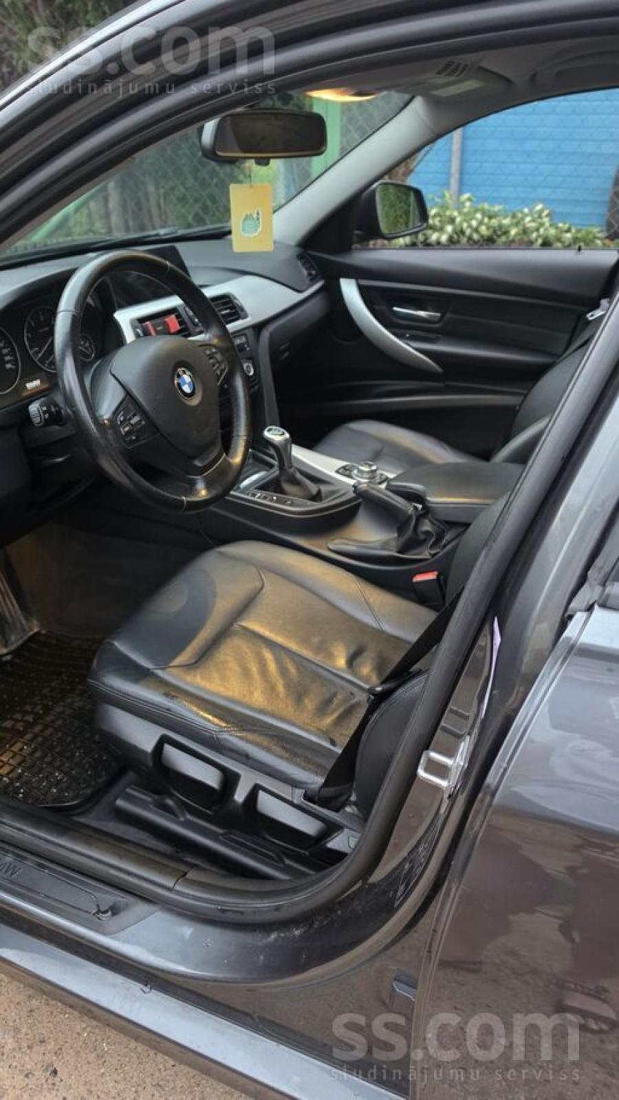 Pelēks BMW 320 2013 Rīga, ar dzinēja tilpumu 2.00 L un nobraukumu 308 tūkst. km par 7600 €, foto 9 vietnē AUTOMOTO.COM.LV