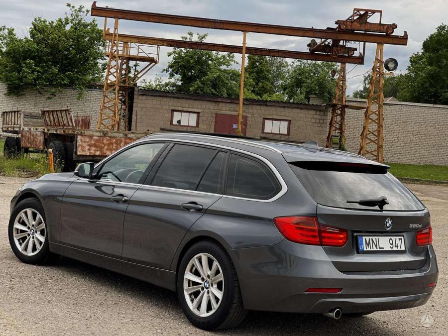 Grey BMW 320 2013 in Radviliskis, with an engine capacity of 2.00 L and mileage of 360 thousand km for 6400 €, photo 5 on AUTOMOTO.COM.LV