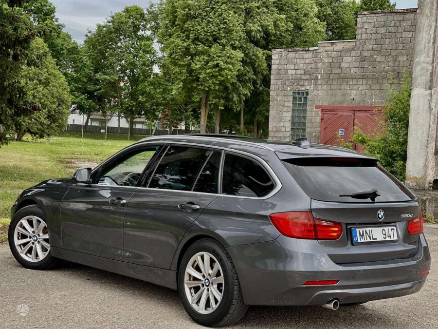Grey BMW 320 2013 in Radviliskis, with an engine capacity of 2.00 L and mileage of 360 thousand km for 6400 €, photo 8 on AUTOMOTO.COM.LV