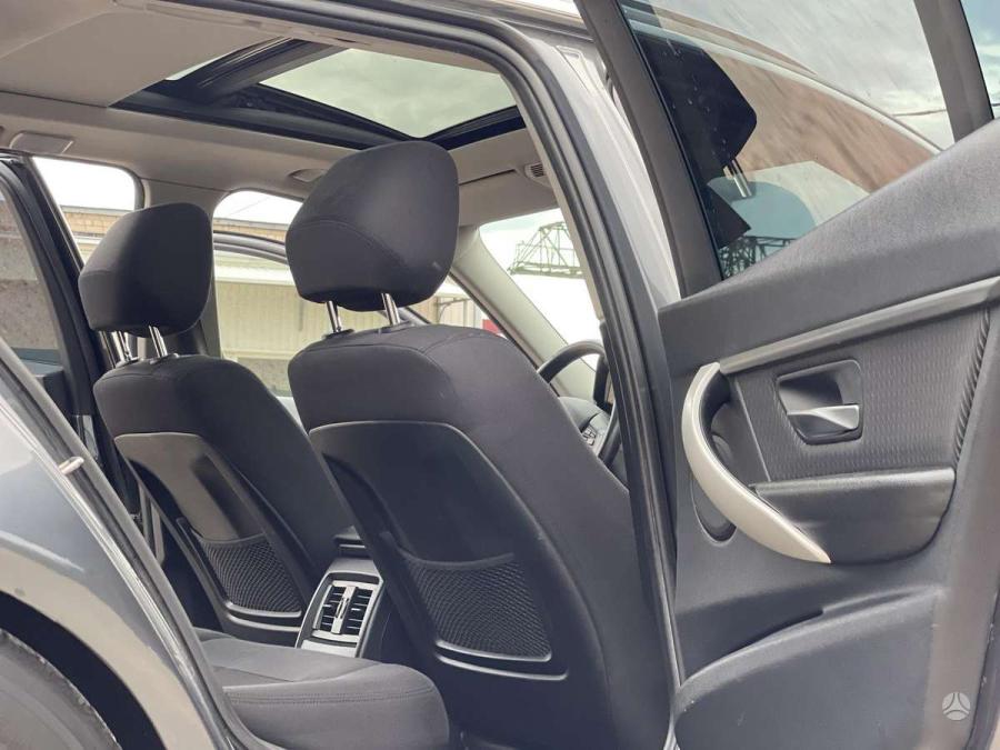 Grey BMW 320 2013 in Radviliskis, with an engine capacity of 2.00 L and mileage of 360 thousand km for 6400 €, photo 15 on AUTOMOTO.COM.LV