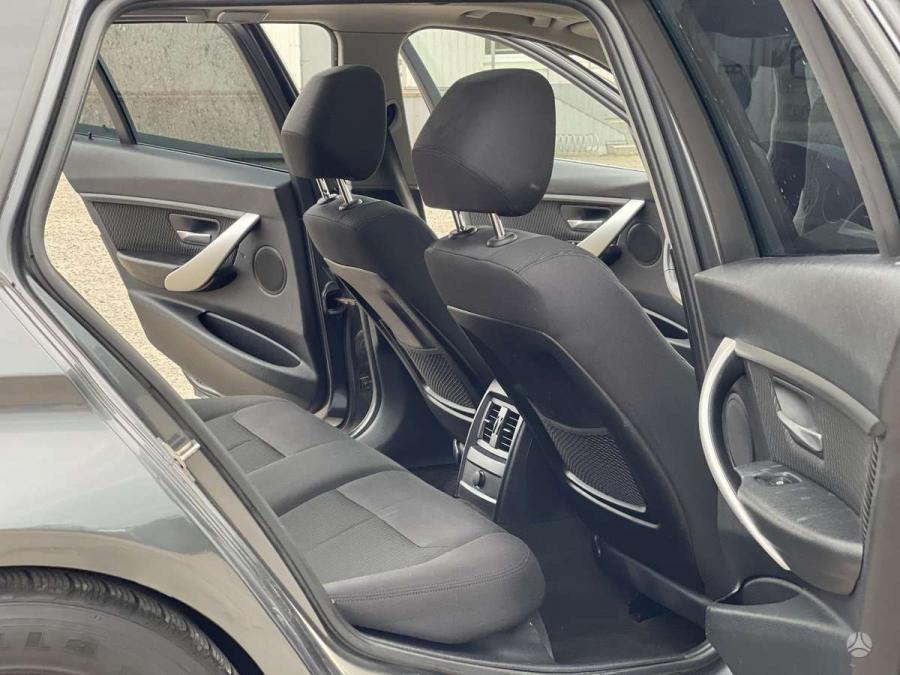 Grey BMW 320 2013 in Radviliskis, with an engine capacity of 2.00 L and mileage of 360 thousand km for 6400 €, photo 18 on AUTOMOTO.COM.LV