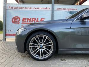 Grey BMW 320 2013 in Balvi, with an engine capacity of 2.00 L and mileage of 293 thousand km for 9990 €, photo 10 on AUTOMOTO.COM.LV