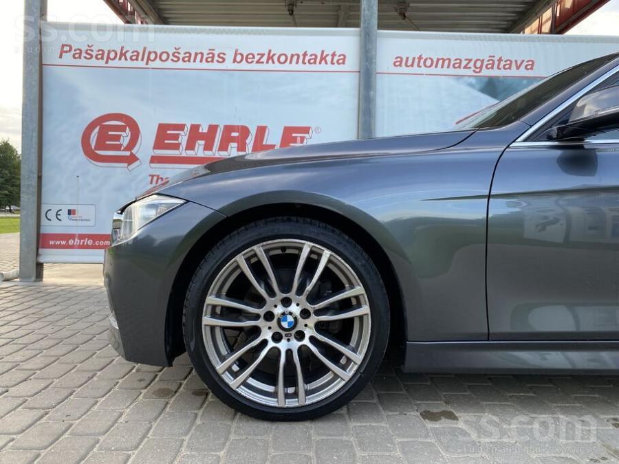 Grey BMW 320 2013 in Balvi, with an engine capacity of 2.00 L and mileage of 293 thousand km for 9990 €, photo 10 on AUTOMOTO.COM.LV