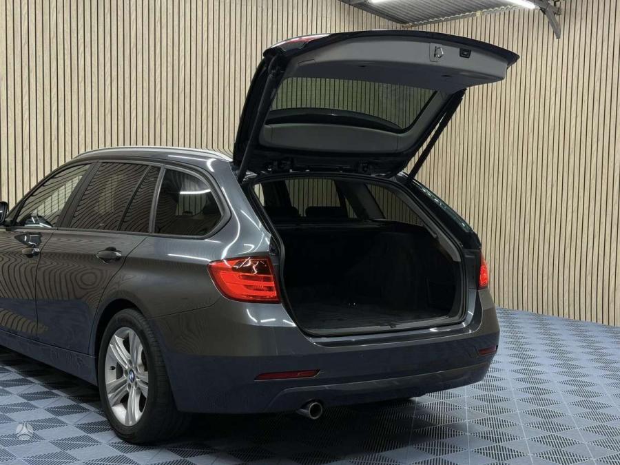 Grey BMW 320 2013 in Marijampole, with an engine capacity of 2.00 L and mileage of 255 thousand km for 7750 €, photo 13 on AUTOMOTO.COM.LV
