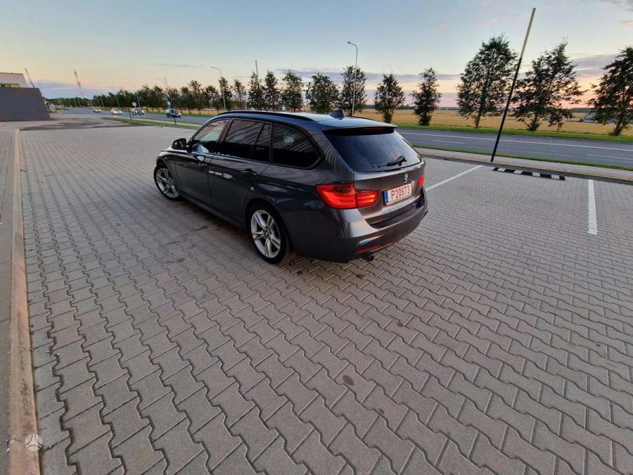 Grey BMW 320 2013 in Panevezys, with an engine capacity of 2.00 L and mileage of 290 thousand km for 7450 €, photo 8 on AUTOMOTO.COM.LV