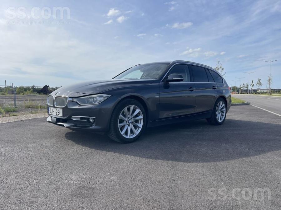 Grey BMW 320 2013 in Liepaja, with an engine capacity of 2.00 L and mileage of 303 thousand km for 11800 €, photo 1 on AUTOMOTO.COM.LV