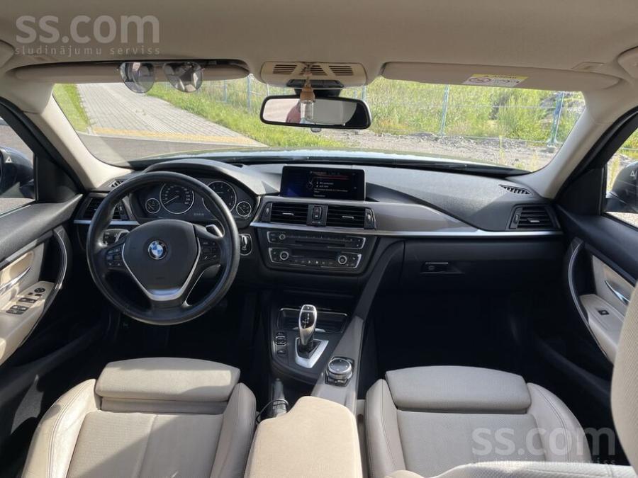 Grey BMW 320 2013 in Liepaja, with an engine capacity of 2.00 L and mileage of 303 thousand km for 11800 €, photo 16 on AUTOMOTO.COM.LV