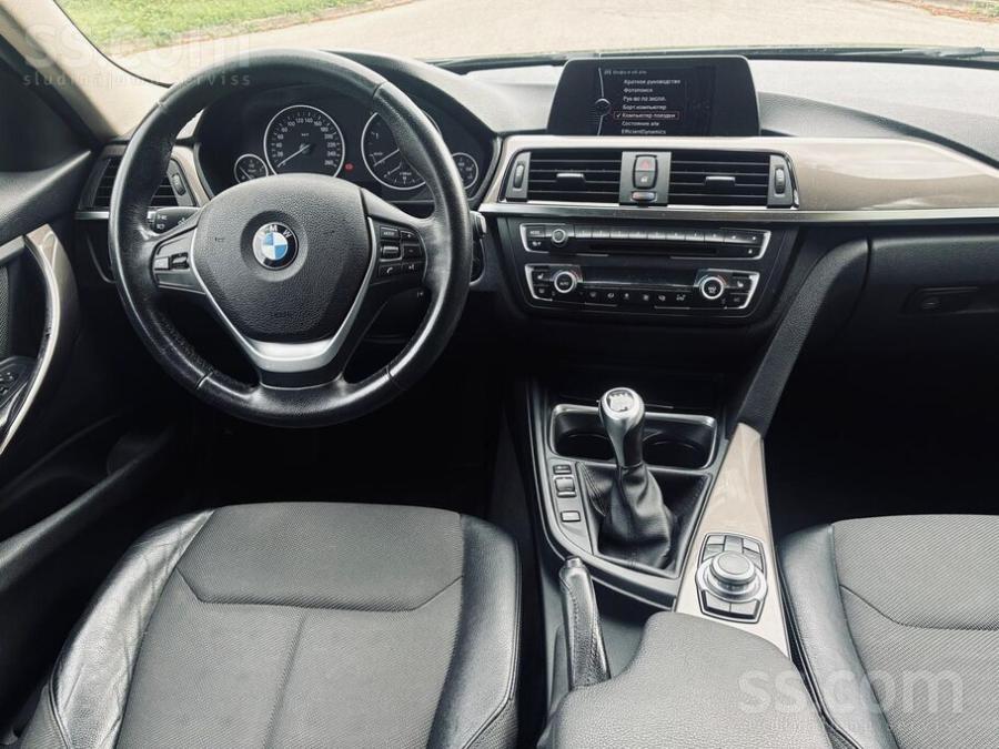 Grey BMW 320 2013 in Riga, with an engine capacity of 2.00 L and mileage of 293 thousand km for 8490 €, photo 8 on AUTOMOTO.COM.LV