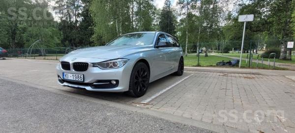 Grey BMW 320 2013 in Riga, with an engine capacity of 2.00 L and mileage of 333 thousand km for 9870 €, photo 1 on AUTOMOTO.COM.LV