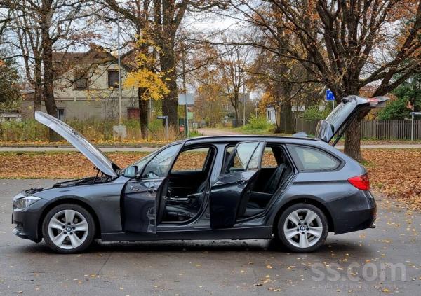 Grey BMW 320 2014 in Riga, with an engine capacity of 2.00 L and mileage of 270 thousand km for 6300 €, photo 3 on AUTOMOTO.COM.LV