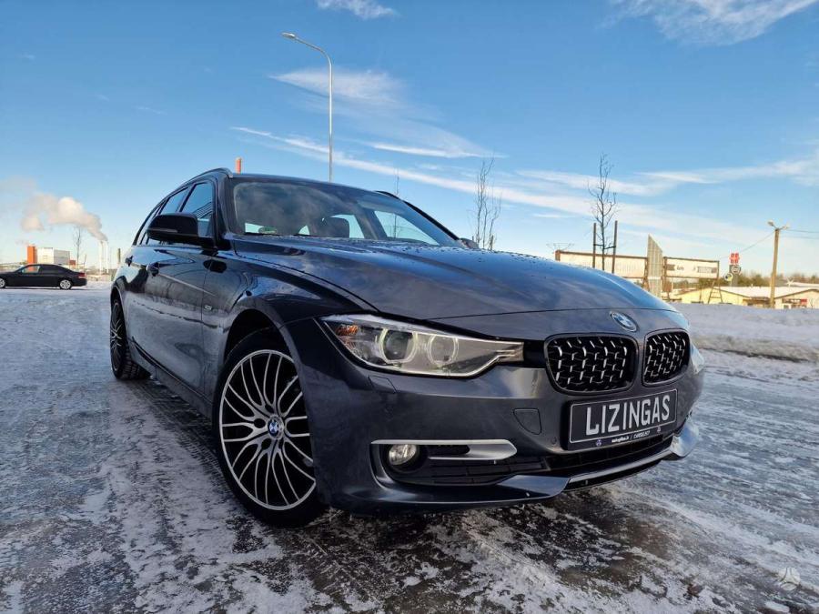 Grey BMW 320 2014 in Vilnius, with an engine capacity of 2.00 L and mileage of 229 thousand km for 8570 €, photo 4 on AUTOMOTO.COM.LV