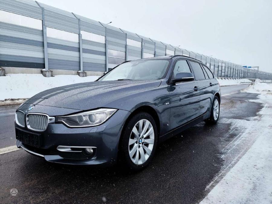 Grey BMW 320 2014 in Marijampole, with an engine capacity of 2.00 L and mileage of 247 thousand km for 6700 €, photo 3 on AUTOMOTO.COM.LV