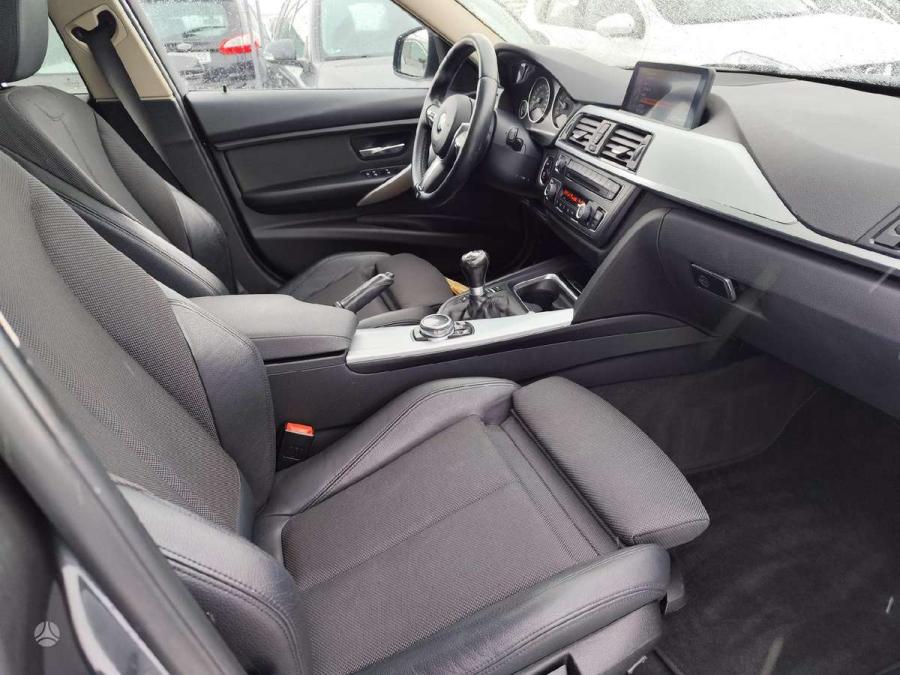 Grey BMW 320 2014 in Marijampole, with an engine capacity of 2.00 L and mileage of 247 thousand km for 6700 €, photo 14 on AUTOMOTO.COM.LV
