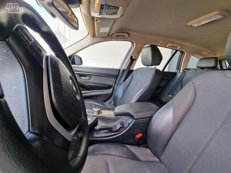 Pelēks BMW 320 2014 Viļņa, ar dzinēja tilpumu 2.00 L un nobraukumu 230 tūkst. km par 7790 €, foto 15 vietnē AUTOMOTO.COM.LV