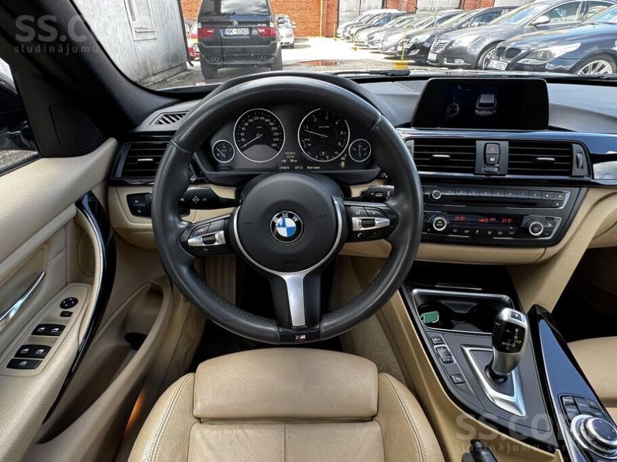 Grey BMW 320 2014 in Daugavpils, with an engine capacity of 2.00 L and mileage of 0 thousand km for 10250 €, photo 15 on AUTOMOTO.COM.LV