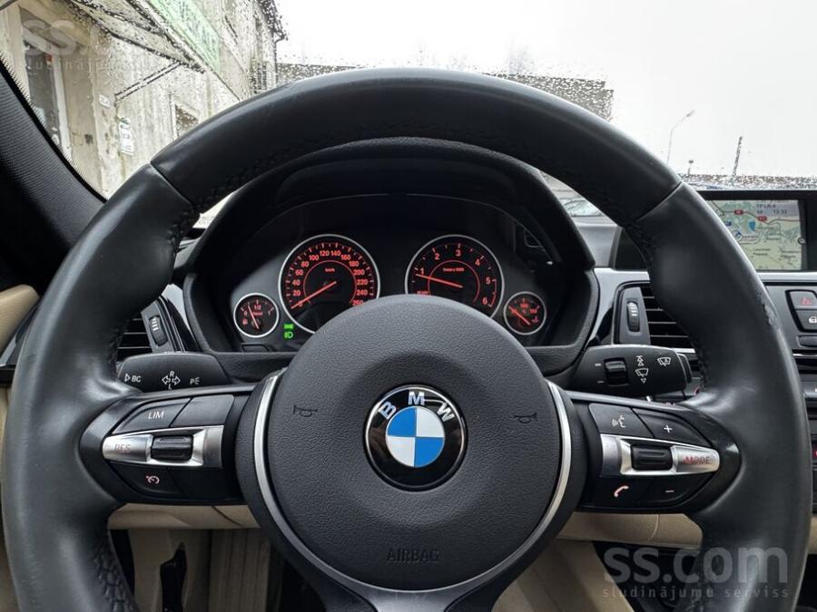 Grey BMW 320 2014 in Daugavpils, with an engine capacity of 2.00 L and mileage of 0 thousand km for 10250 €, photo 21 on AUTOMOTO.COM.LV