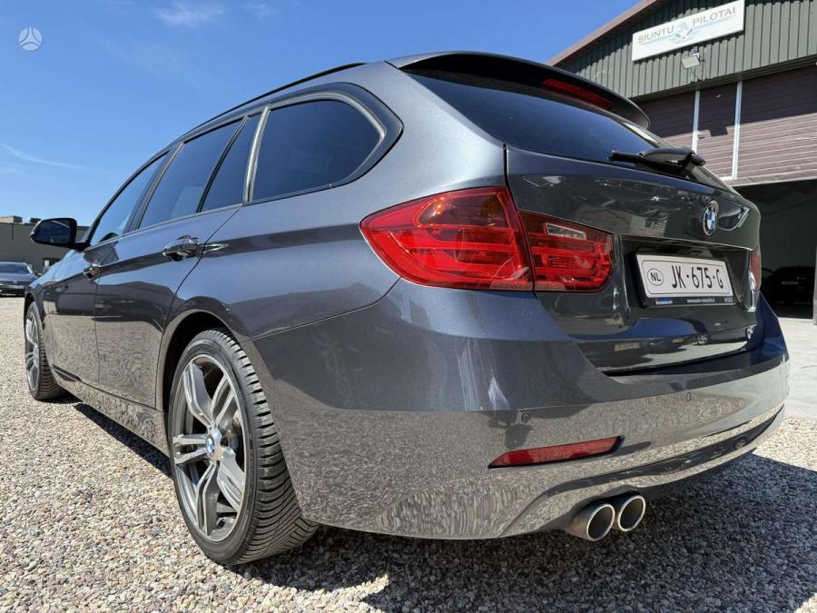 Grey BMW 320 2014 in Kaunas, with an engine capacity of 2.00 L and mileage of 299 thousand km for 6899 €, photo 7 on AUTOMOTO.COM.LV