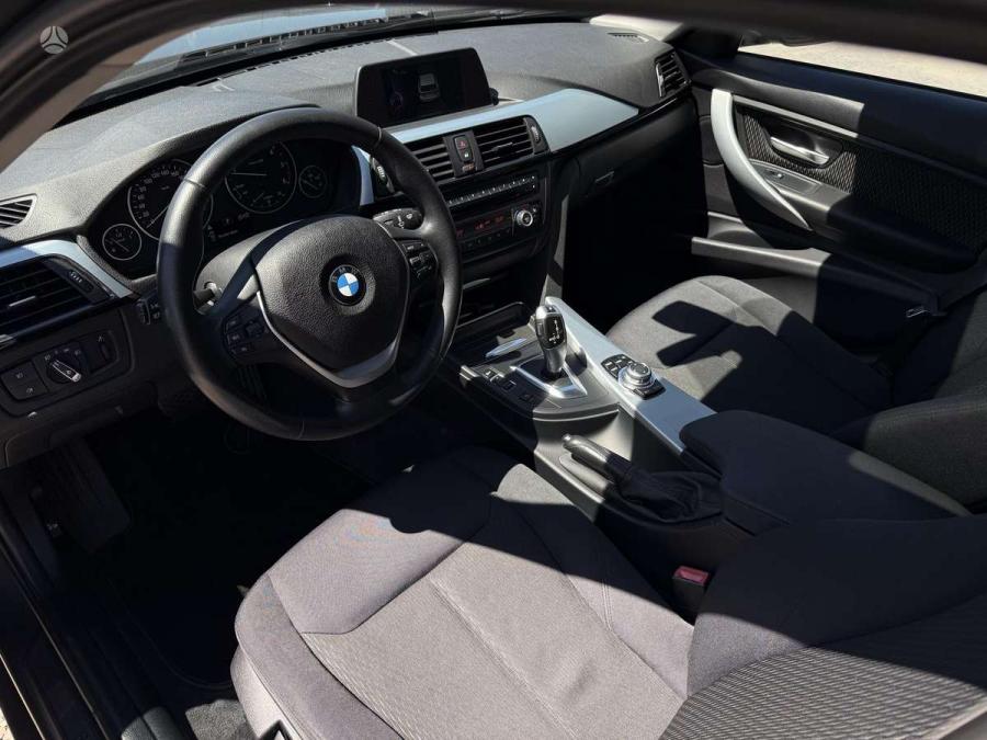 Grey BMW 320 2014 in Kaunas, with an engine capacity of 2.00 L and mileage of 299 thousand km for 6899 €, photo 8 on AUTOMOTO.COM.LV