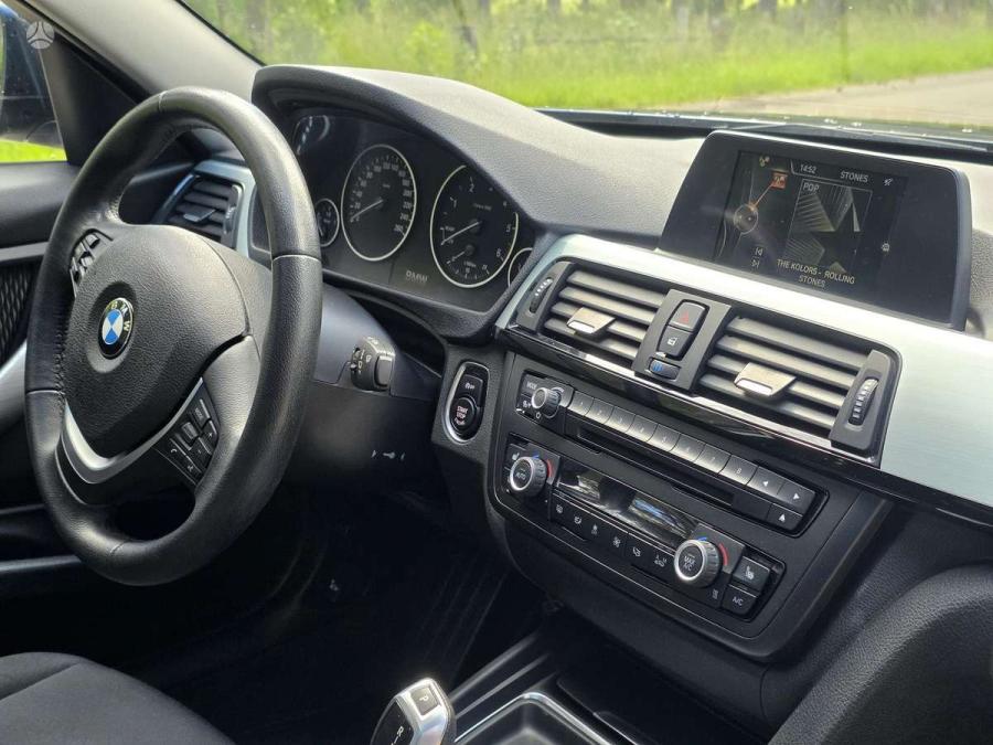 Grey BMW 320 2014 in Taurage, with an engine capacity of 2.00 L and mileage of 299 thousand km for 6990 €, photo 17 on AUTOMOTO.COM.LV