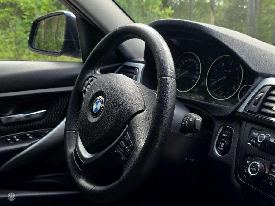 Grey BMW 320 2014 in Taurage, with an engine capacity of 2.00 L and mileage of 299 thousand km for 6990 €, photo 18 on AUTOMOTO.COM.LV