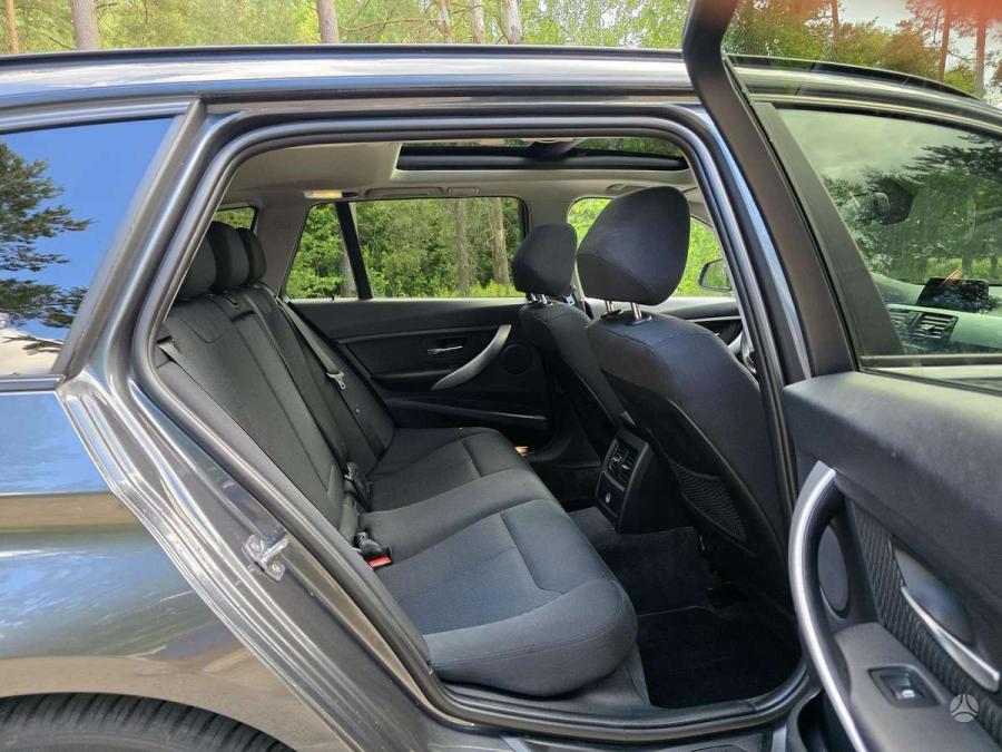 Grey BMW 320 2014 in Taurage, with an engine capacity of 2.00 L and mileage of 299 thousand km for 6990 €, photo 22 on AUTOMOTO.COM.LV