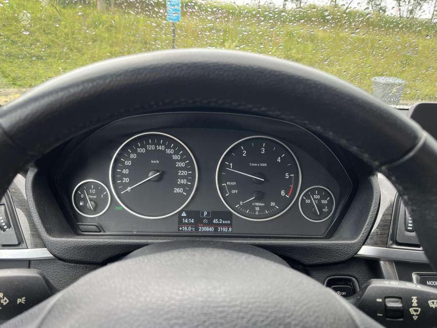 Pelēks BMW 320 2014 Viļņa, ar dzinēja tilpumu 2.00 L un nobraukumu 231 tūkst. km par 7700 €, foto 27 vietnē AUTOMOTO.COM.LV