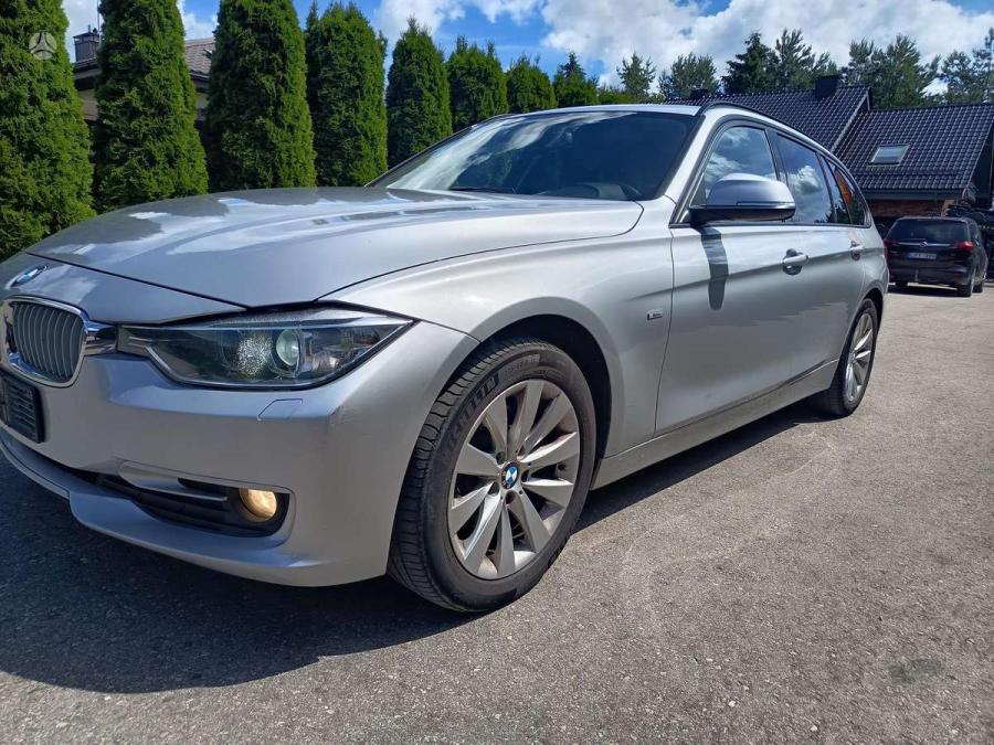 Grey BMW 320 2014 in Kaunas, with an engine capacity of 2.00 L and mileage of 400 thousand km for 5250 €, photo 1 on AUTOMOTO.COM.LV