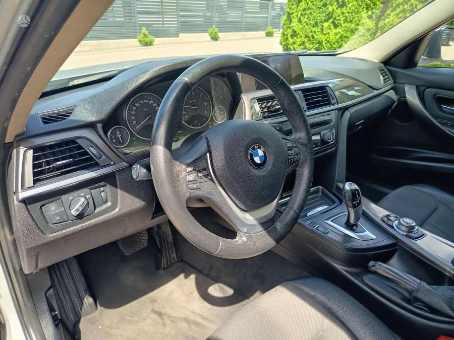 Grey BMW 320 2014 in Kaunas, with an engine capacity of 2.00 L and mileage of 400 thousand km for 5250 €, photo 15 on AUTOMOTO.COM.LV