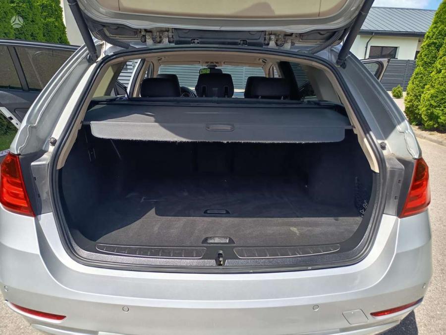 Grey BMW 320 2014 in Kaunas, with an engine capacity of 2.00 L and mileage of 400 thousand km for 5250 €, photo 25 on AUTOMOTO.COM.LV