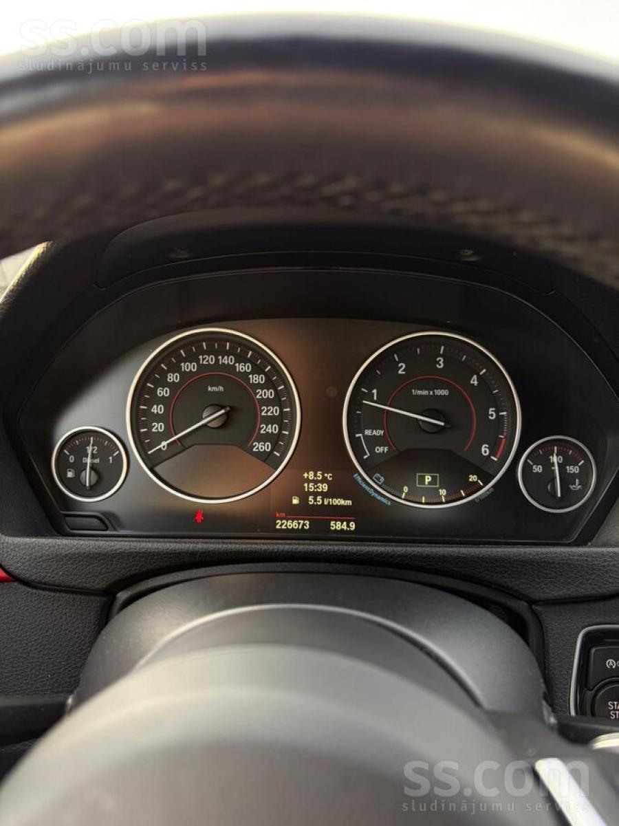 Pelēks BMW 320 2014 Gulbene, ar dzinēja tilpumu 2.00 L un nobraukumu 230 tūkst. km par 12000 €, foto 10 vietnē AUTOMOTO.COM.LV
